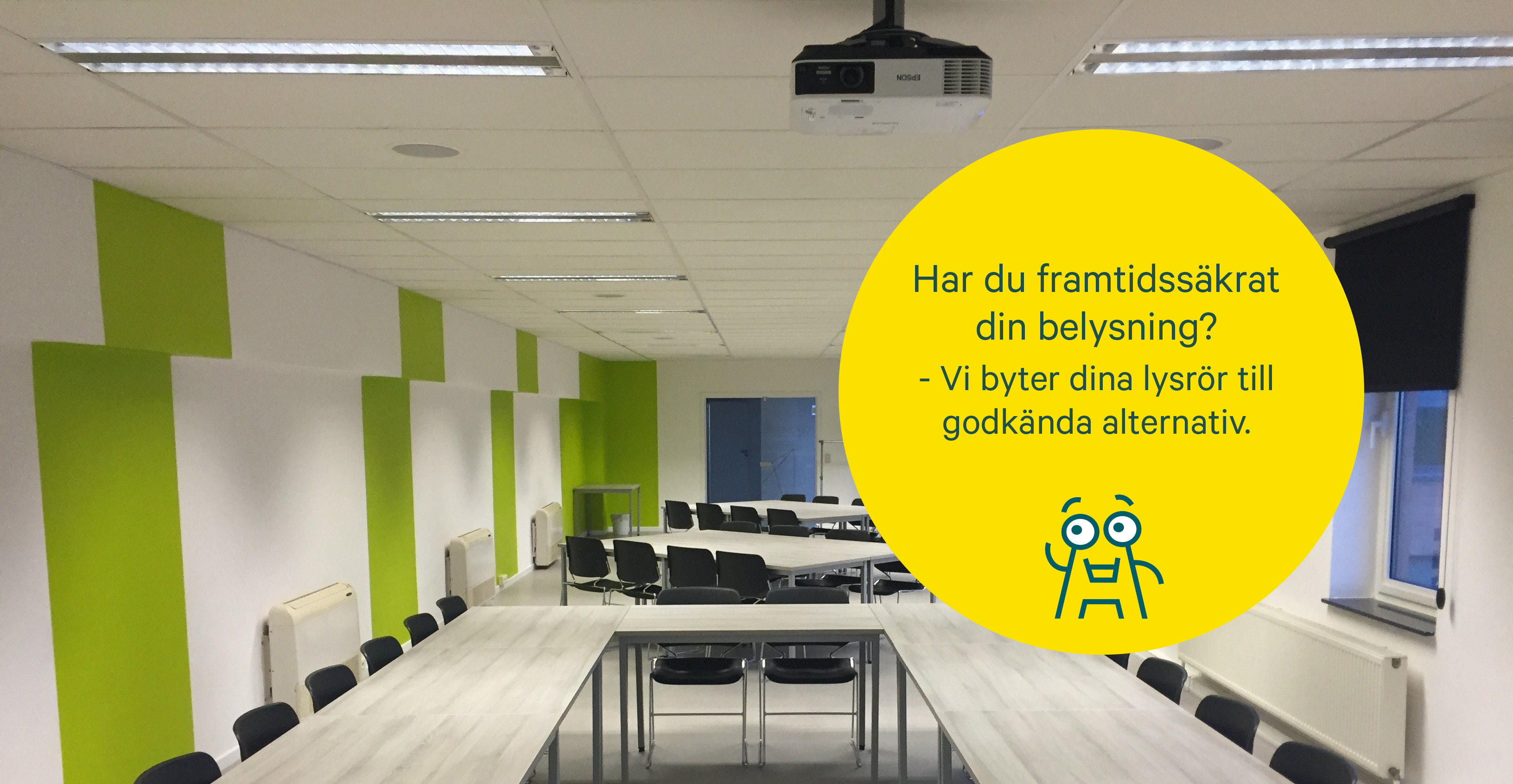 tfasning av lysrör - vi hjälper dig framtidssäkra din belysning - Assemblin